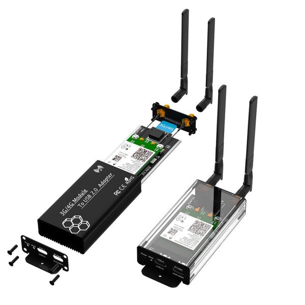 4G Wireless Mini PCI-E verso USB 2.0 TYPE C Adapter ODM
