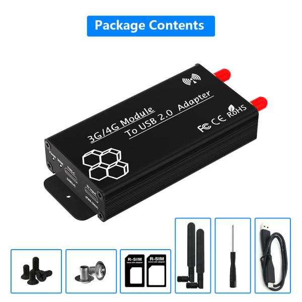 4G Wireless Mini PCI-E verso USB 2.0 TYPE C Adapter ODM