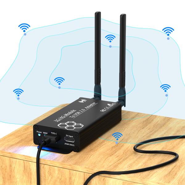 4G Wireless Mini PCI-E verso USB 2.0 TYPE C Adapter ODM
