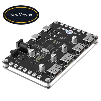 China Tipo C 4 portas USB 2.0 Hub cartões de expansão circuito à venda