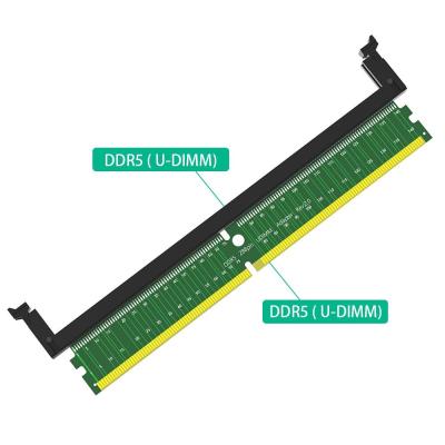 Chine Carte mémoire de bureau U-DIMM pour ordinateur portable Adaptateur DDR5 4 couches PCB à vendre