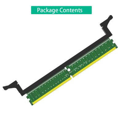 China DDR5 U-DIMM 288Pin Adapter DDR5 Memory Test Memory Protection Card with Short Latch Expansion Board Card for Desktop PC Computer for sale