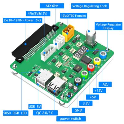 Cina Supporto di alimentazione del server USB 2.0 QC 2.0 in vendita