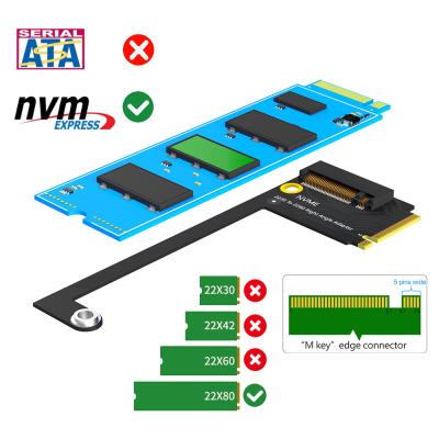 China NVME M-Key M.2 PCIE 4.0 Adapter 2230 bis 2280 SSD Festplattenerweiterung zu verkaufen