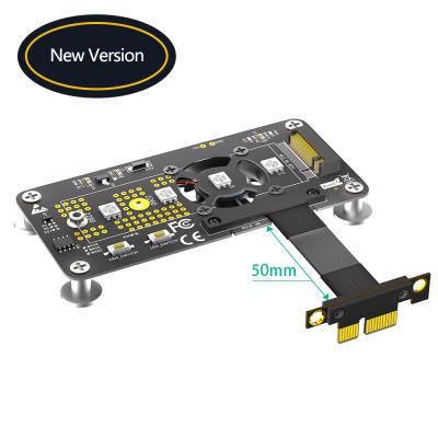 Chine NVME M-Key M.2 NGFF Adaptateur SSD au câble d'extension PCI-E 1X à vendre