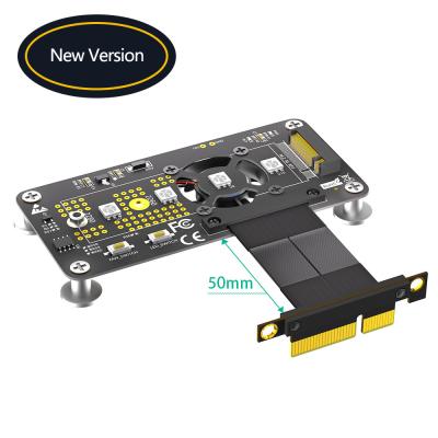 Chine ODM M.2 NGFF NVME M-Key SSD vers le câble d'extension de l'adaptateur PCI-E 4X à vendre