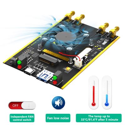 China NGFF(M.2) naar USB 3.0 Adapter met Dual SIM card Slot voor 3G4G5G-module Te koop