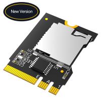 China Micro SD TF to NGFF M.2 Key A-E Adapter Card 2230 Support SDHC 64GB SDXC 2TB for sale