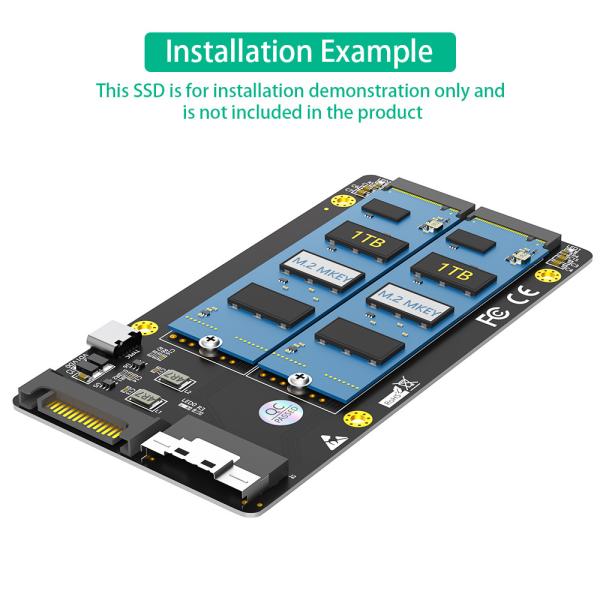 È richiesta una scheda madre a bifurcazione PCIe con doppia 2X M.2 NVME SSD a Slimline SFF-8654 8X Adapter