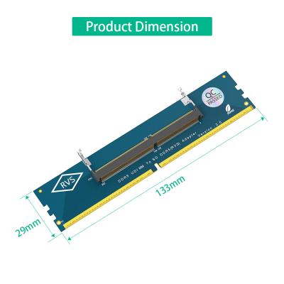 Chine Laptop DDR5  RAM to SO DDR5 U-DIMM Desktop Adapter Card, Memory Tester SO DDR5 to DDR5 U-DIMM Converter à vendre