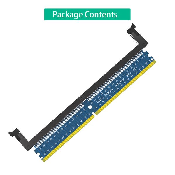 Adattatore di schede di protezione per test di memoria DDR4 288Pin per schede madri DDR4 desktop