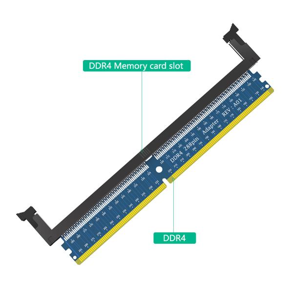 Adattatore di schede di protezione per test di memoria DDR4 288Pin per schede madri DDR4 desktop