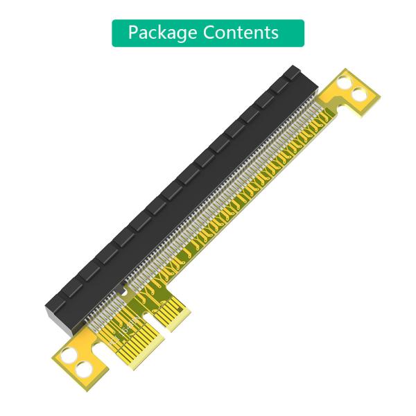 PCI-E Express 1x a 16x Extender Riser Card Adapter Estensione maschile a femminile per schede grafiche