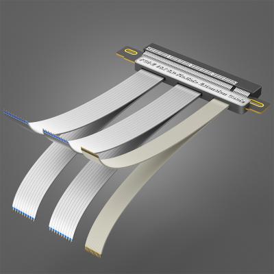Cina Miglior marchio PCI-E Express ad adattatore PCI 16X Flexible Riser Cable PCIE 5.0 (180 gradi) scheda di estensione GPU in vendita