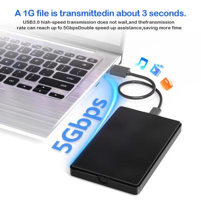 China Tragbares USB 3.0 Typ-C SATA HDD SSD Gehäuse zu verkaufen