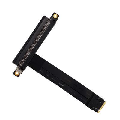 Cina Cavo di estensione M.2 NGFF NVMe a PCIe 3.0 X16 20cm Nero in vendita