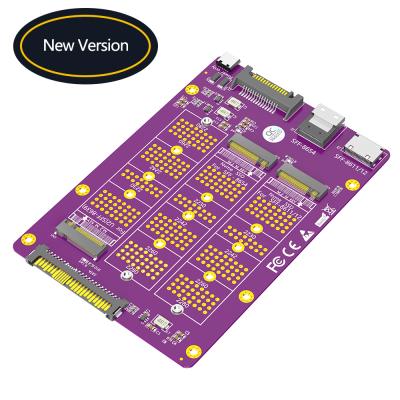 China M.2 NVMe to SFF-8611/8654/U.2 Adapter 6Gb/s Bandwidth for sale