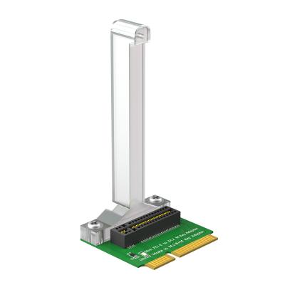 China M.2 NGFF Nvme SSD/ B+M Key SATA Bus SSD to Mini PCI-E Adapter (Vertical Installation) for 2280 Type SSD for sale