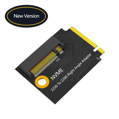 China NVME M-Key 2230mm to 2280mm Angled Extension SSD Upgrade Adapter for ROG Ally Gaming for sale