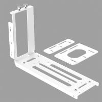 China White Vertical GPU Bracket PCI-E 4.0 16X Graphics Card Holder 24cm Extension Cable for sale