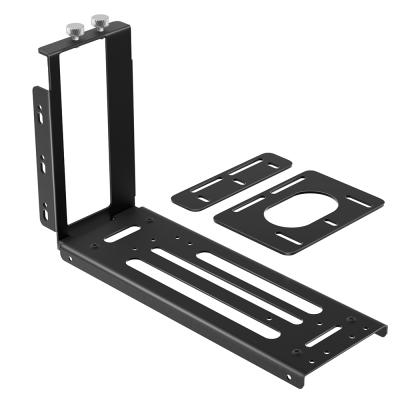 China Black Graphics Card Holder Vertical Bracket with 24*17*6CM Size and 1 Year Warranty for sale