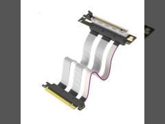 ベストブランド PCI-E エクスプレスからPCI アダプター 16X 柔軟なライザーケーブル PCIE 5.0 (180度) GPU拡張カード