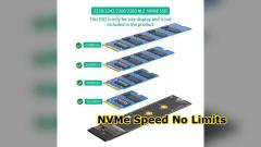 90 Degree NVMe SSD Extension Cable 64Gbps