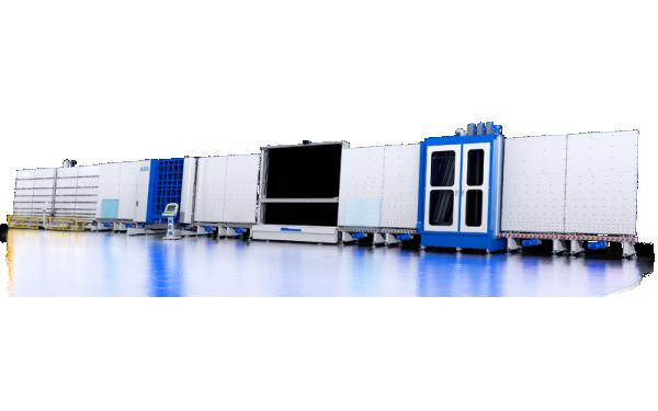 Quality Automated Gas Filling Insulating Glass Line for sale
