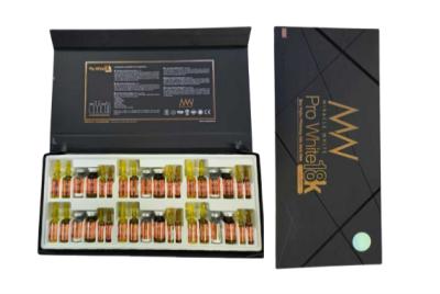China Original Miracle White Glutathione Injection Pro White 18K Gold 180000mg for sale
