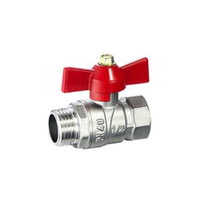 中国 SS 3/4 青銅のボールバルブ 男性と女性  Virgin Ptfe 座席と吹き出す証拠 幹とスレッド 販売のため