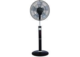 China 50 HZ Figure 8 Floor Standing Fan With Remote Control 16 Inch LED Display for sale