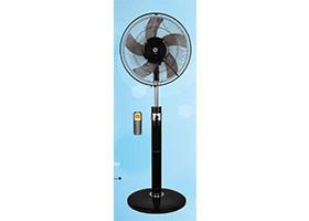 China Oscillating Rubbed Bronze Decorative Floor Fans , 30W 3 Blade Stand Up Fan for sale