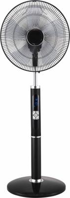 China 3 Speed 40cm Figure 8 Oscillating Fan With Timer LED Display Copper Motor for sale