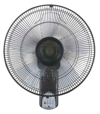China Strong Qiind Digital Wall Mountable Fan 40cm With Remote Control 3 Speed for sale