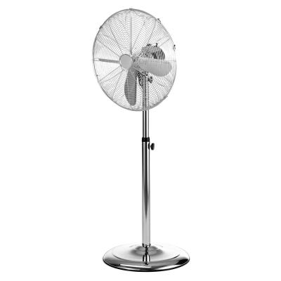 中国 強力な18インチのレトロの床ファンPSE 3の速度の金属の円形の基盤1400mm 販売のため
