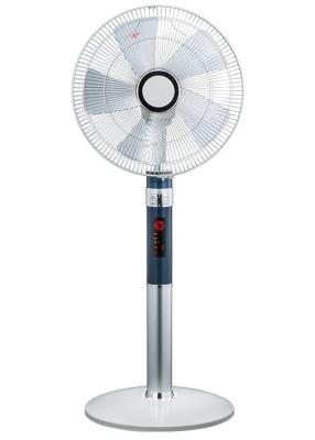 China 16'' Adjustable Figure 8 Oscillating Stand Floor 3 Speed Remote Control Timer for sale