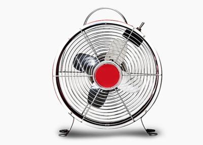 中国 静かで装飾的なレトロの扇風機2の速度4の刃の金属はハンドルを運びます 販売のため