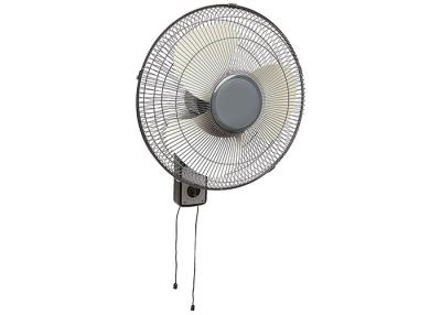 China Industrial Warehouse / Grow Room Wall Mount Oscillating Fan With Matellic Safety Grill for sale