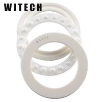 China White ZrO2 51111 Ceramic Ball Bearings for sale