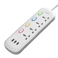China Multi outlet Universal Type Extension Socket With On/Off Switch USB for sale