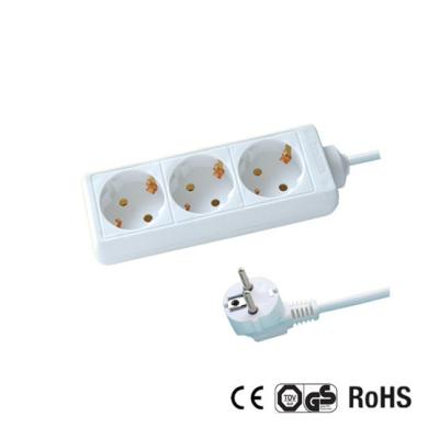 China Germany Type Extension Socket With 1.5m Wire CE/GS Certificate for sale