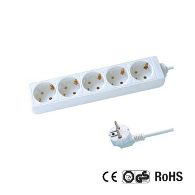 China Germany Type Extension Socket With 1.5m Wire CE/GS Certificate for sale