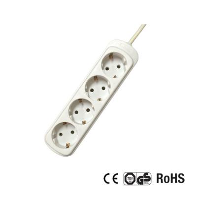 China Germany Type Extension Socket With 1.5m Wire, CE/GS Certificate for sale