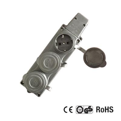 China Germany Type Extension Socket With 1.5m Wire, With Switch CE/GS Certificate for sale