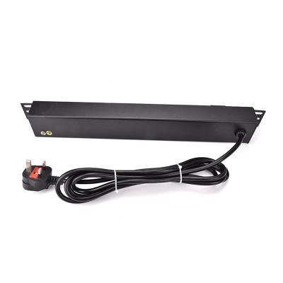 China 6 Way UK Type PDU Extension Socket With On/Off Switch, Surge for sale
