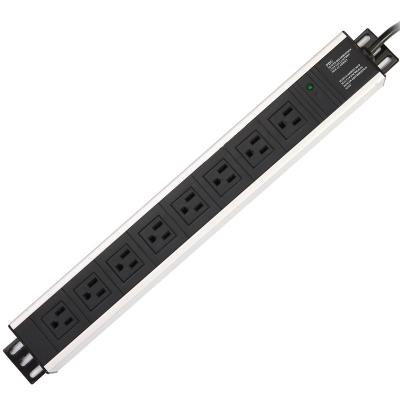 China 8 Way American Type PDU Extension Socket With On/Off Switch for sale