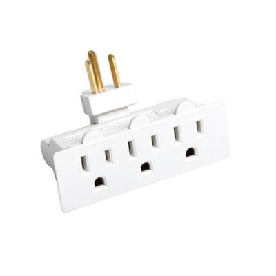 China Wall Power Socket And Wall Tap One Input Three Outlet UL cUL passed for sale