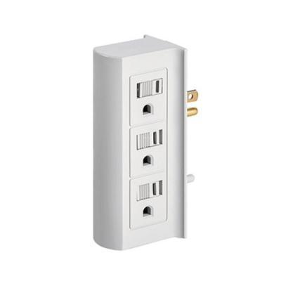 China Wall Power Socket And Wall Tap One Input 6 Outlet UL cUL passed for sale
