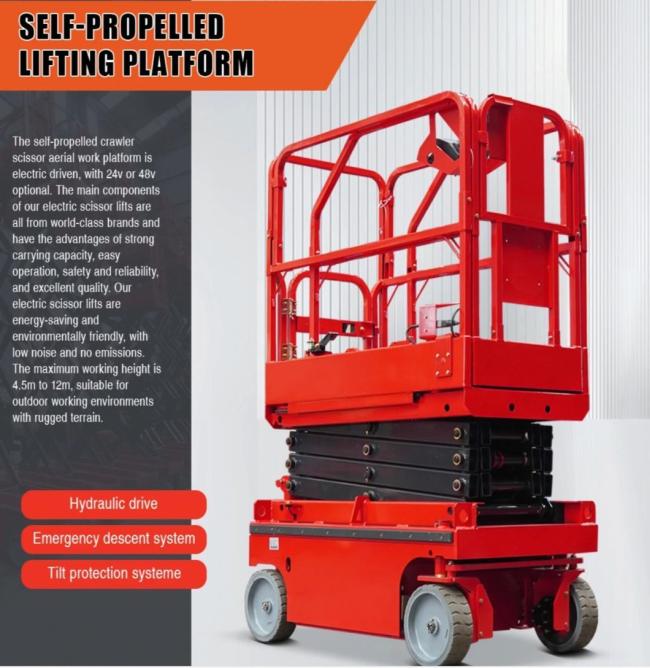 Hydraulic Platform Truck Lift Table Plataforma De Tijera