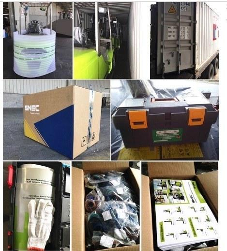 Nissan FL18 Forklift packaging for shipping